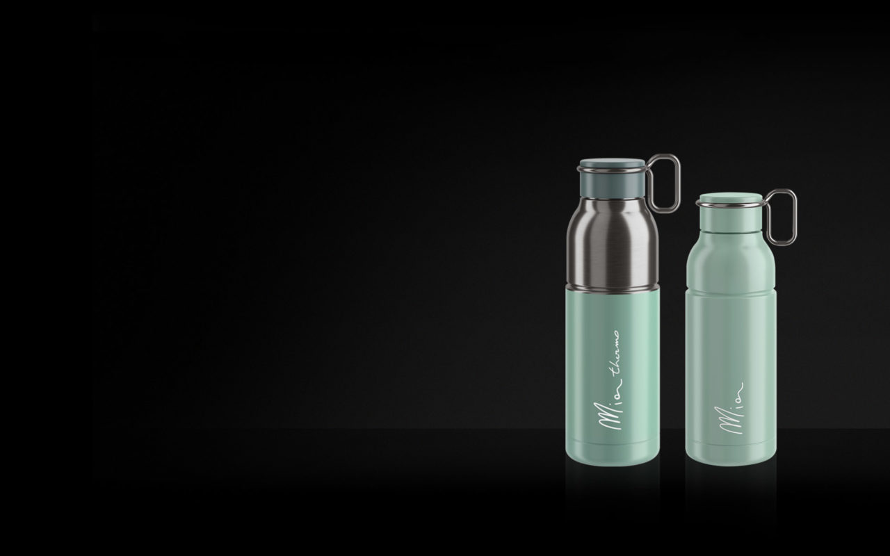 Mia - Borraccia in acciaio inox di design | Fuoripista